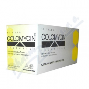 Найнижча ціна Коломіцин 1000000 МО №10 фл. Купити Коломіцин 1000000 МО ...