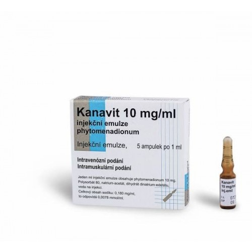 Найнижча ціна Канавіт р-р д/ін.10мг/мл 1мл 5 амп. Купити Канавіт р-р д ...