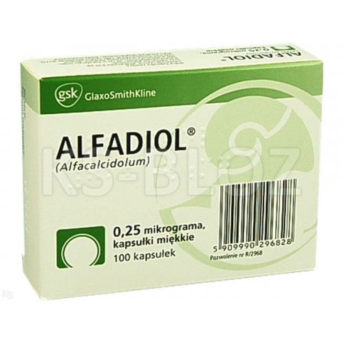 Купити Альфадіол 0.25 мкг ціна Доставка по Україні